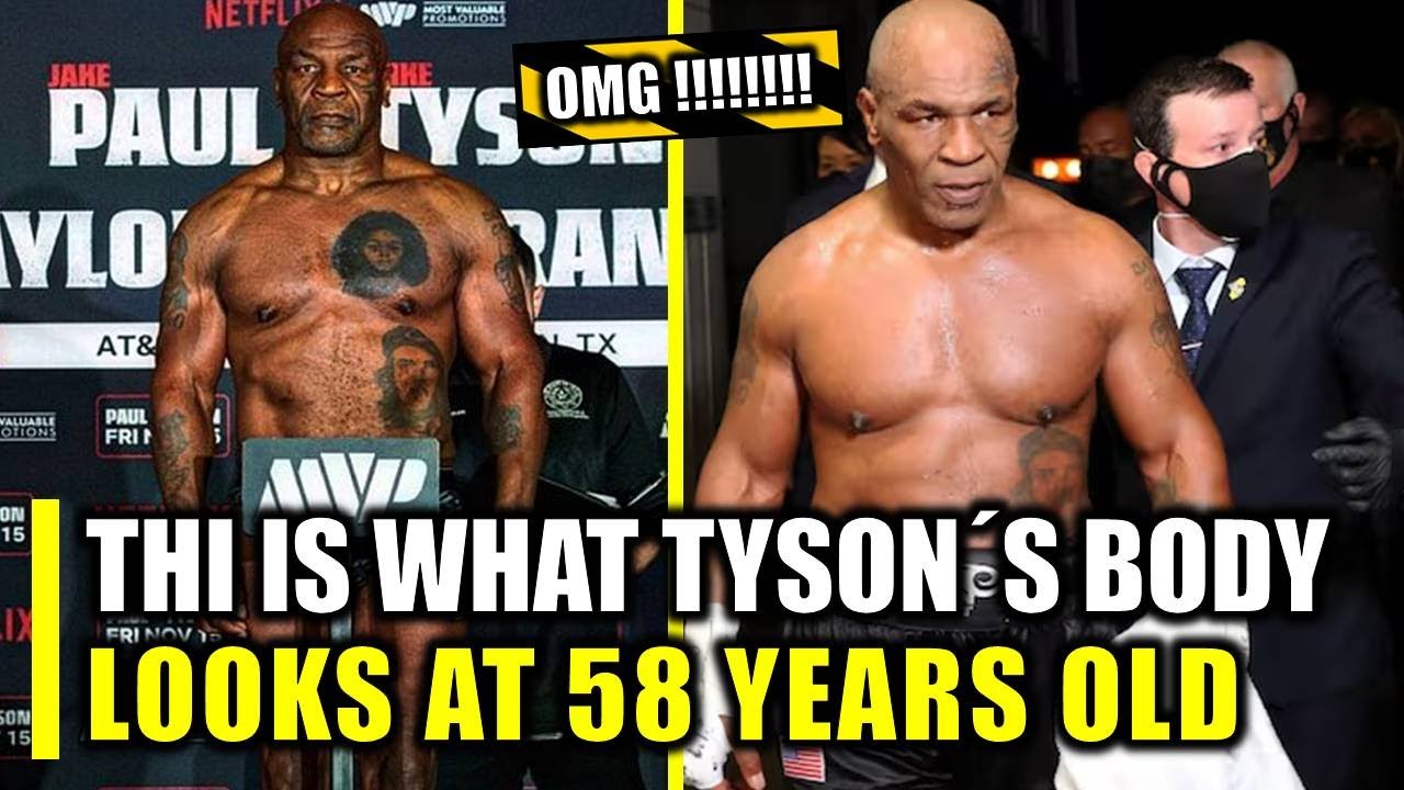 OMG!! THIS IS WHAT MYKE TYSON'S BODY LOOKS AT 58 YEARS OLD - YouTube