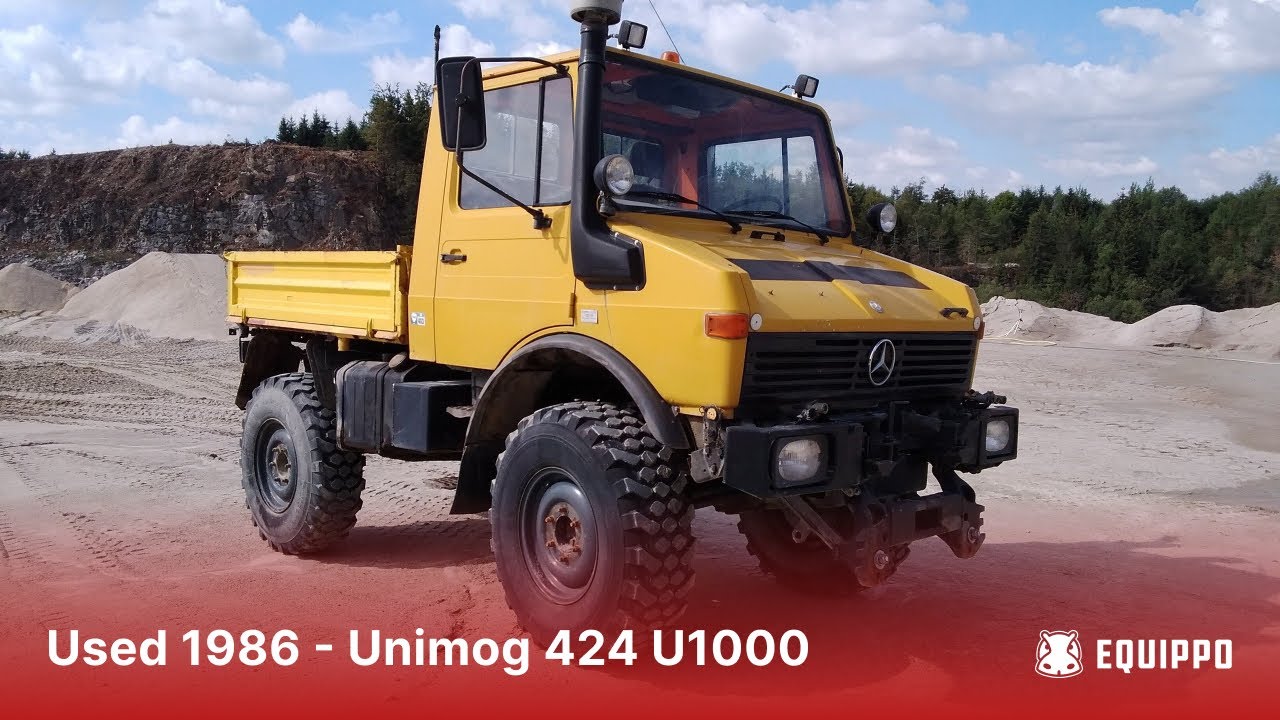 Used 1986 - Unimog 424 U1000 | Used Commercial Vehicle - Tipper ...