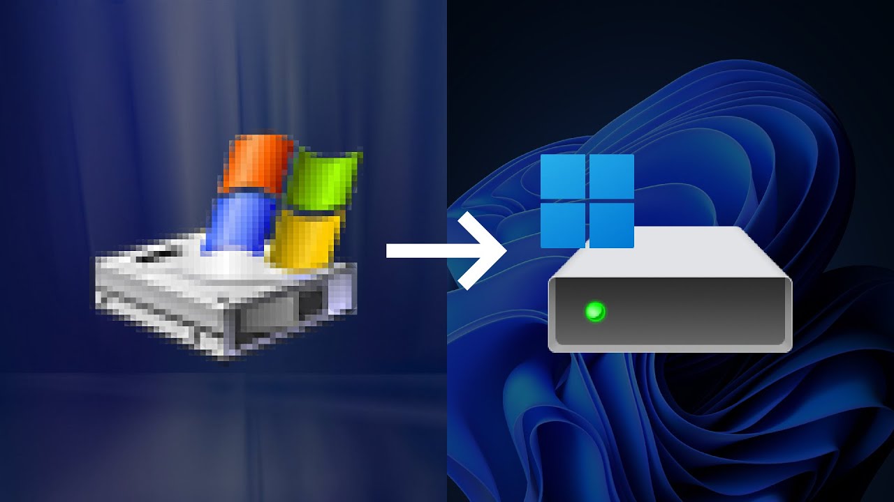 Evolution of Windows system drive icons (+ Betas) - YouTube