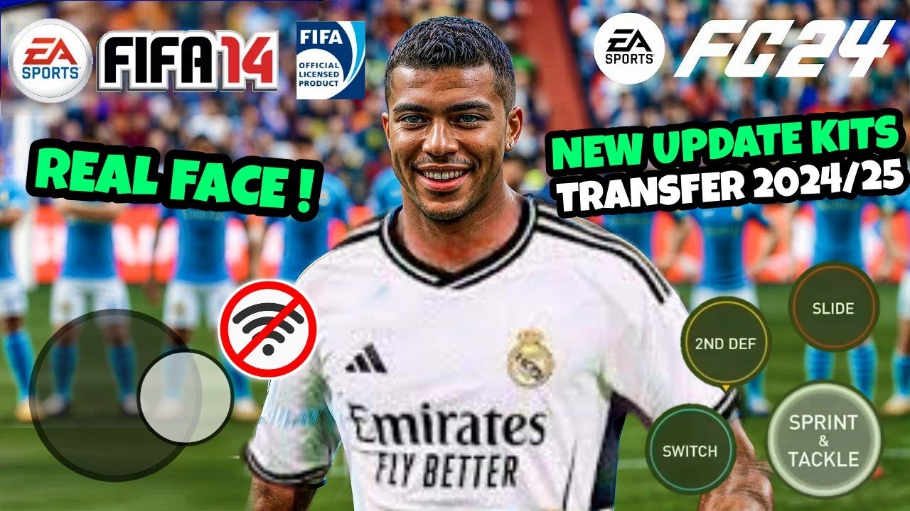REVIEW ! FIFA 14 MOBILE MOD EA SPORTS FC 24 CAREER MODE OFFLINE NEW ...
