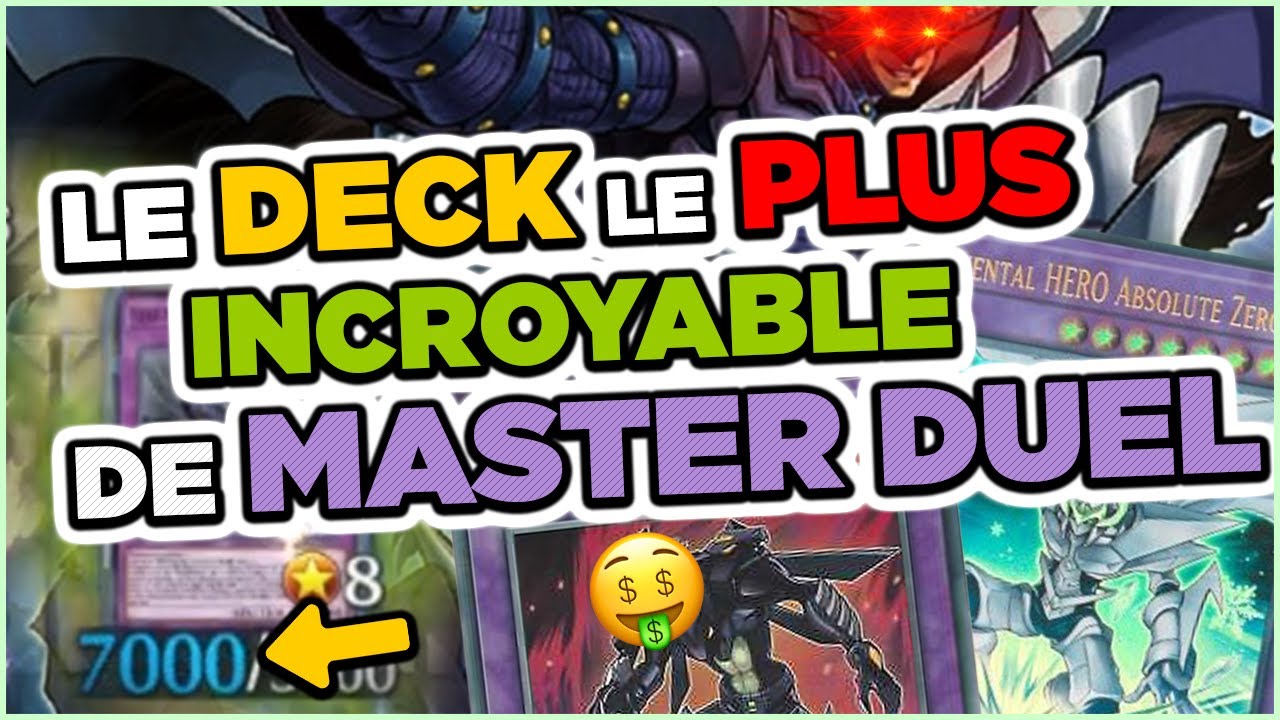 LE DECK HEROS SUR MASTER DUEL - Combo & Decklist - YouTube