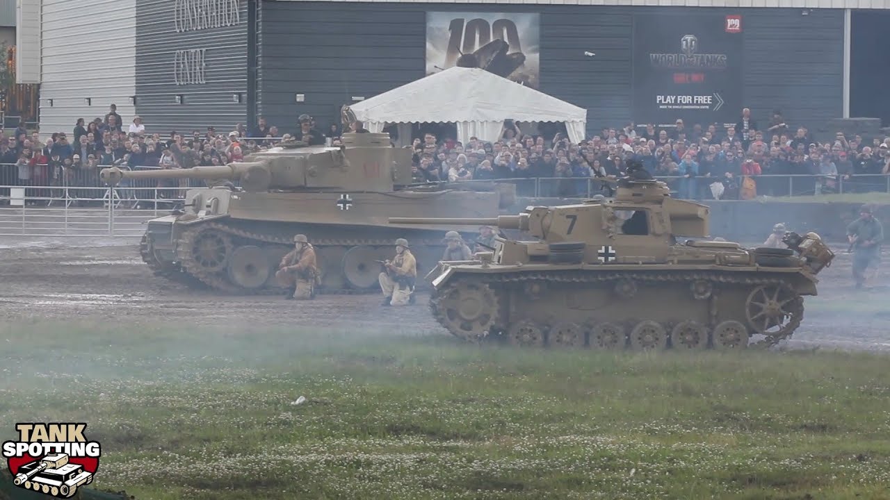 Tiger 131 Capture in Tunisia 1943 - Tankfest 2016 Grand Finale Battle ...