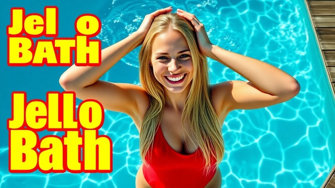 Is Swimming in Jello the Future of Fun? - YouTube