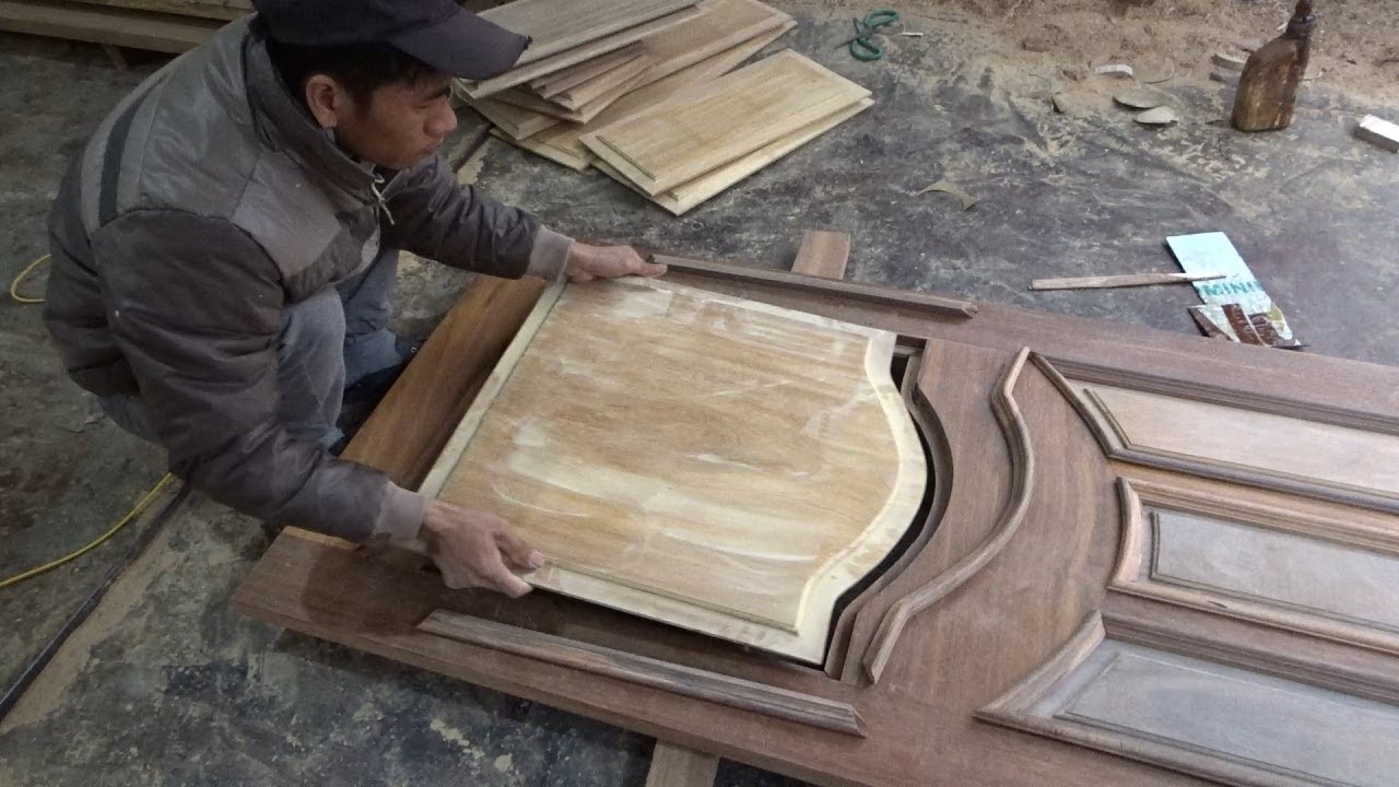 Amazing Techniques Woodworking // How To Build And Assemble A Beautiful ...