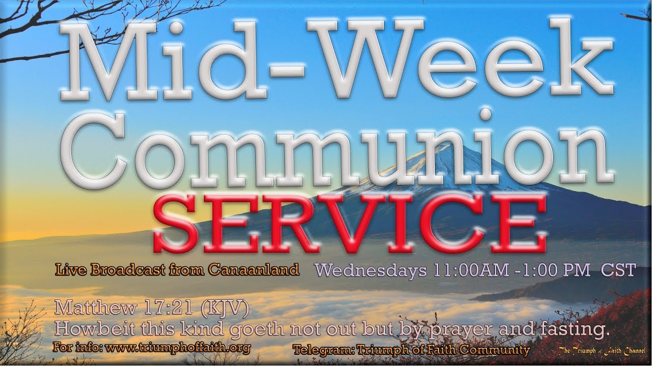 Midweek and Communion Service, December 27, 2017 - YouTube