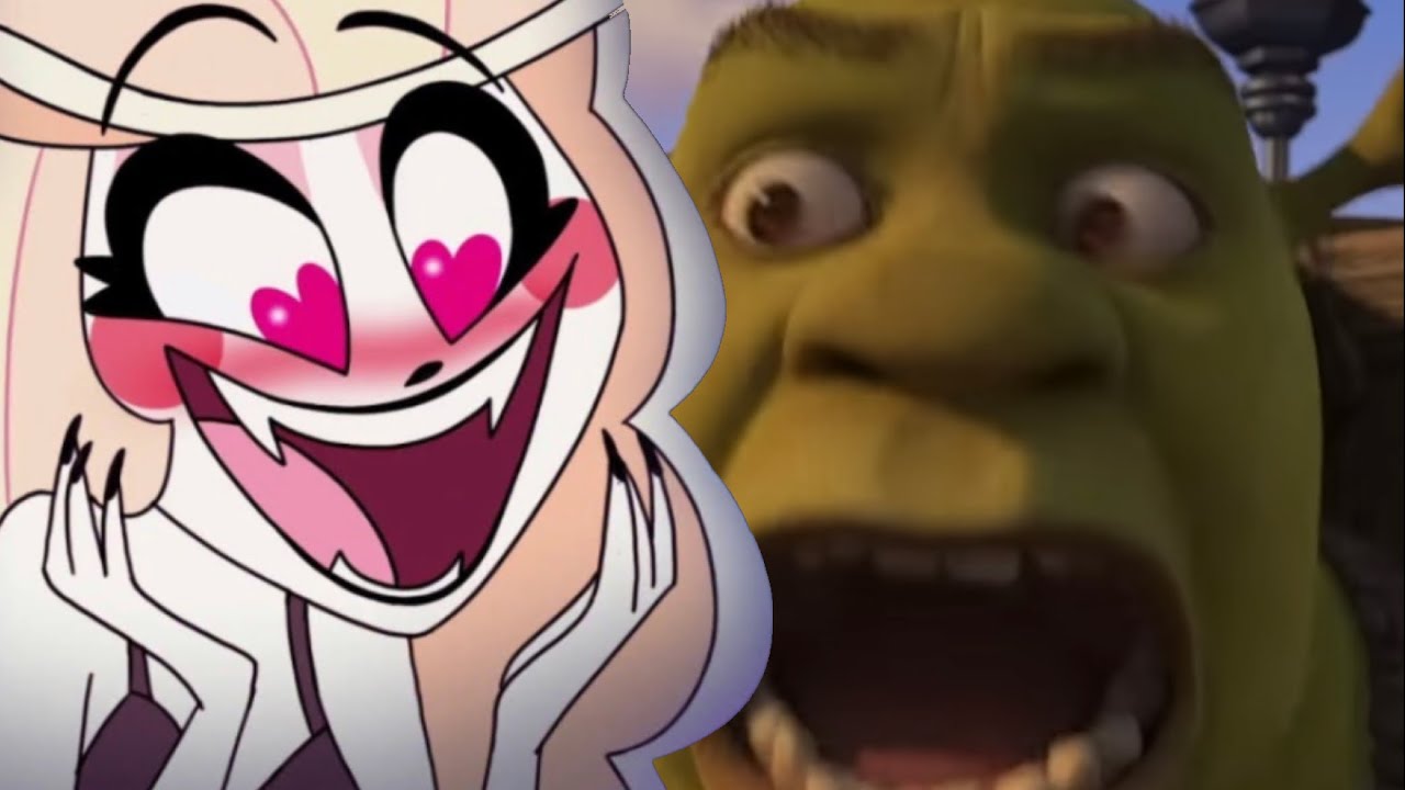 Shrek tries to Hide Away from Charlie! - YouTube