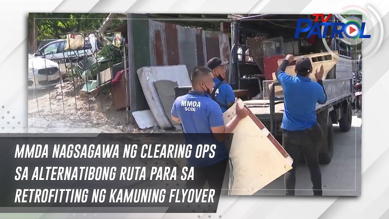 MMDA nagsagawa ng clearing ops sa alternatibong ruta para sa ...