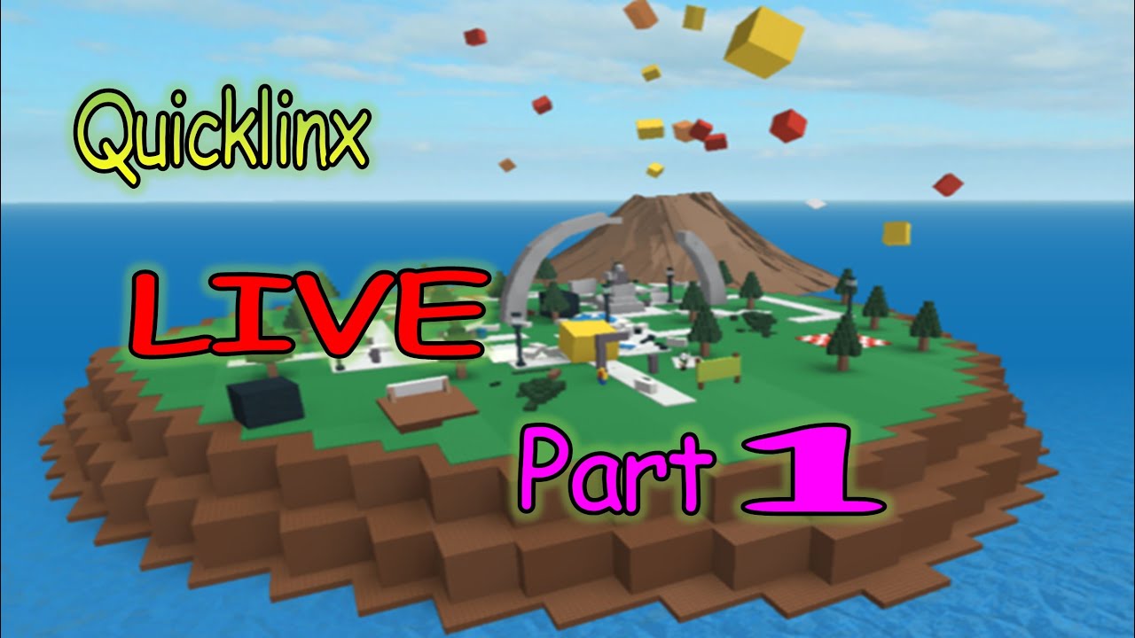 Natural Disaster Survival - Live Part 1 - Roblox NDS - YouTube