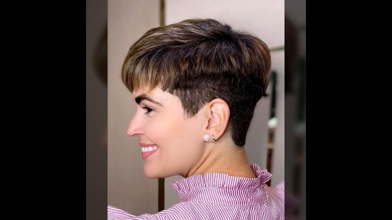 New Style Of hairs in short pixie bob hairs you looks adorable in 2024 ...