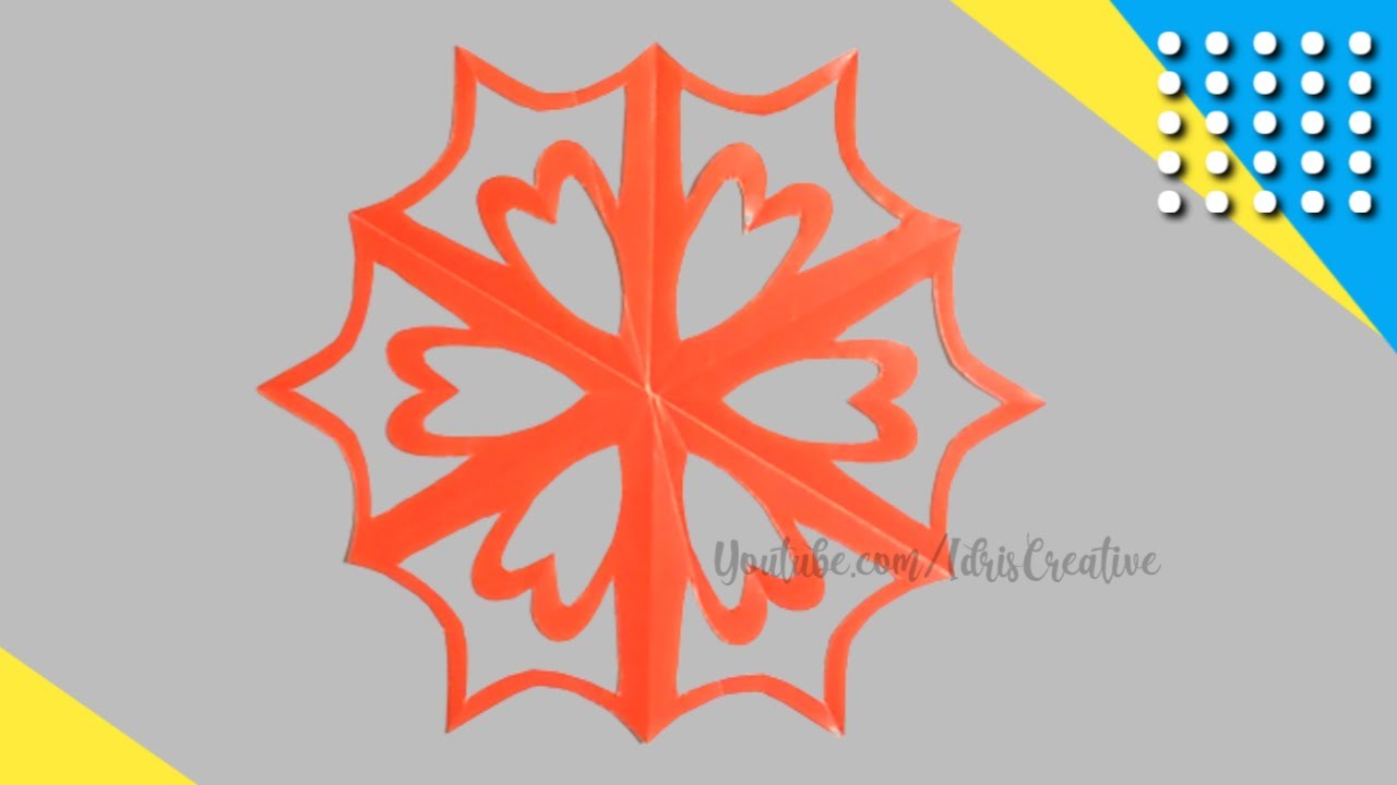 HOW TO MAKE A PAPER HEART 5 PAPER CUTTING ART YouTube HOW TO MAKE A PAPER HEART 5 PAPER CUTTING ART YouTube