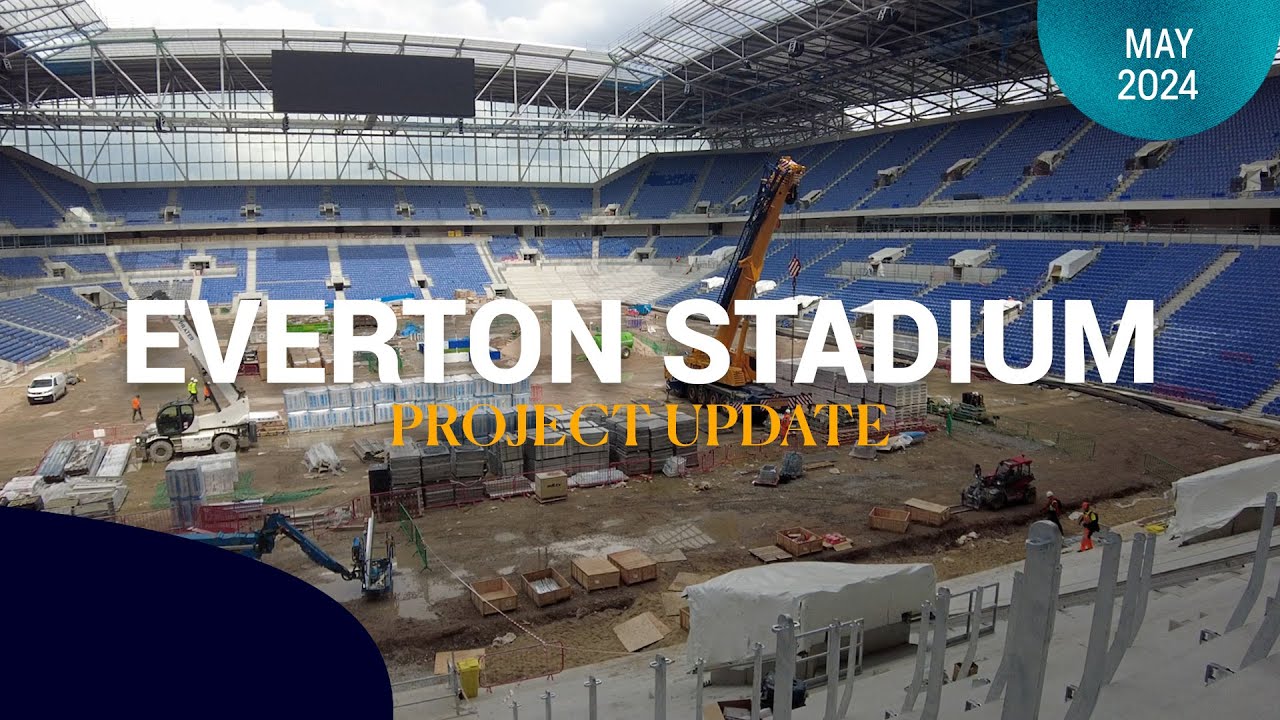 RAIL SEATING INSTALLS BEGIN AT EVERTON STADIUM! - YouTube