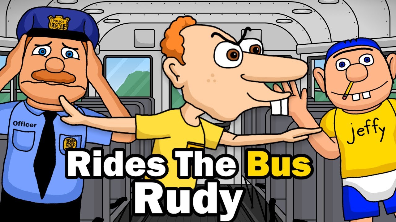 Rides The Bus Rudy! SML ANIMATION - YouTube