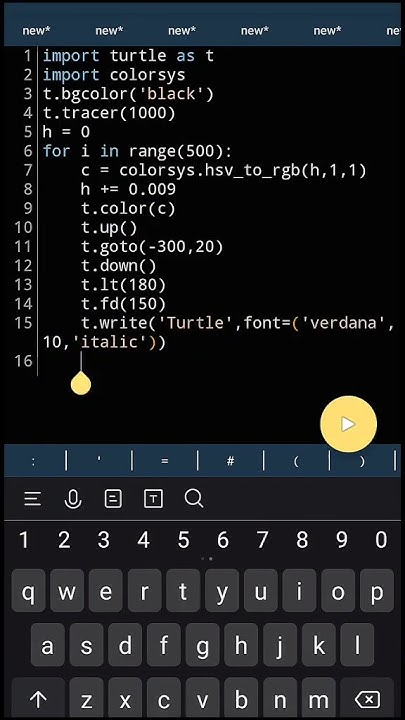 Python Turtle Graphic Design😜😜🥰🥰 Python Coding Status 😍😜 Shorts Programming Turtle Python