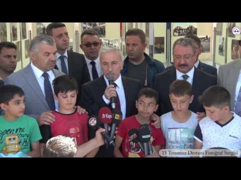 15 Temmuz Destanı Fotoğraf Sergisi Açıldı