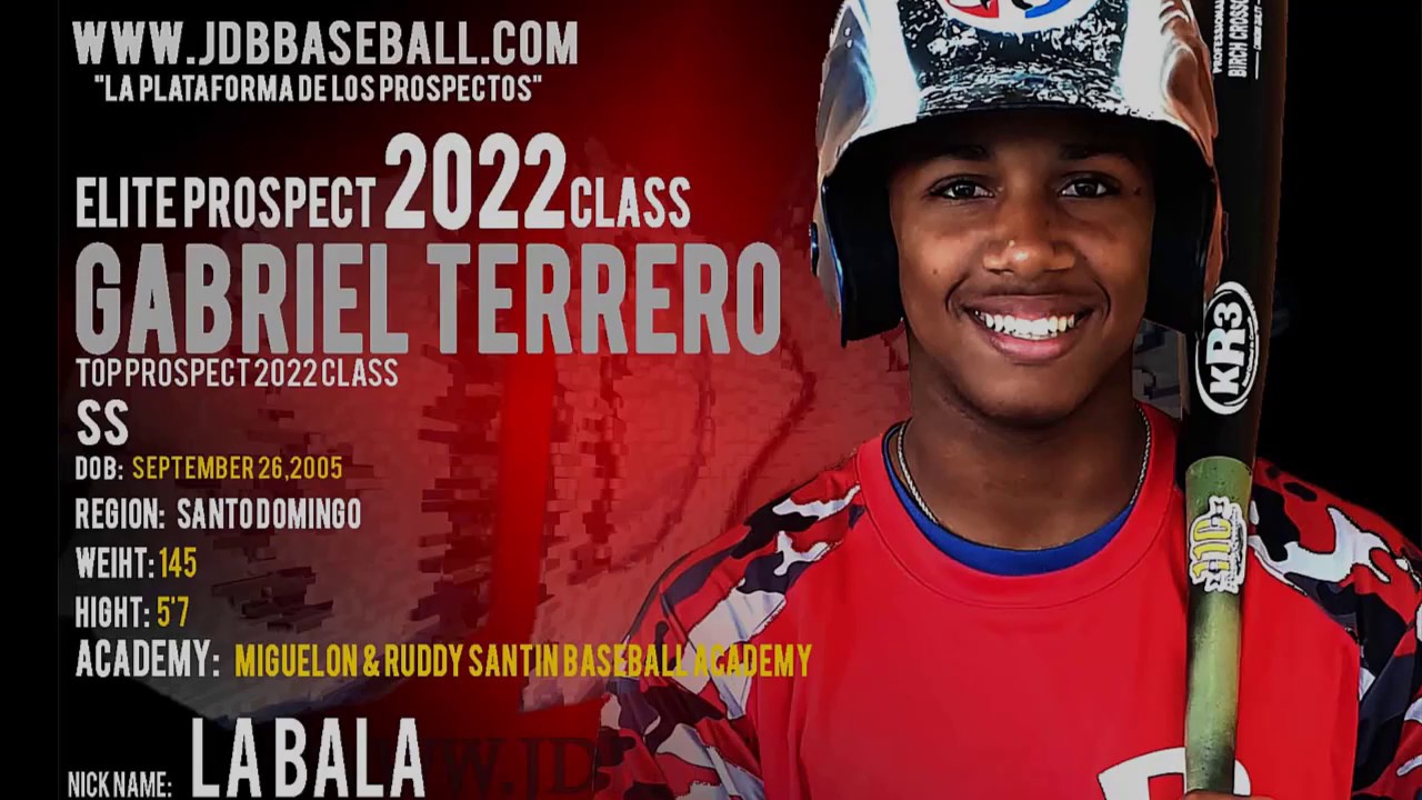 Gabriel Terrero SS 2022 Class From (Ruddy Santin Baseball Academy) Date ...