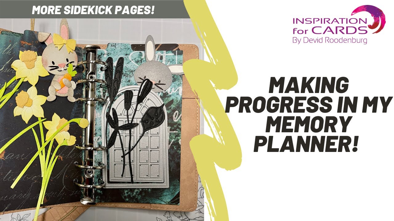 Making progress in my memory Sidekick Planner - YouTube