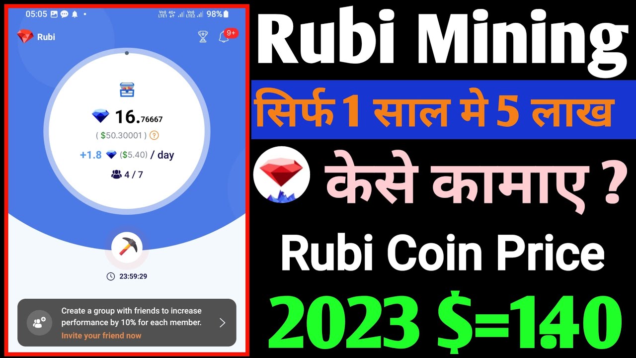 Rubi Mining Letest News Today | Rubi Mining KYC Update | Rubi Coin ...