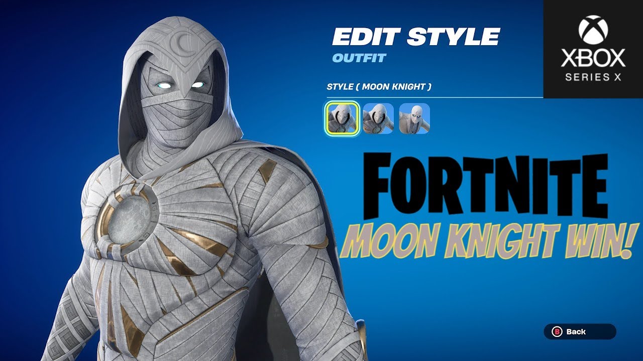 FORTNITE MOON KNIGHT WIN! XBOX CHAPTER 5 SEASON 3 - YouTube