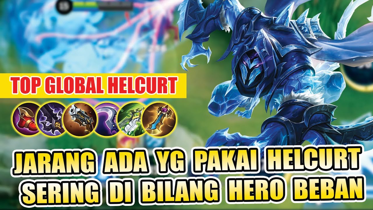 CRAZY DAMAGE HELCURT JUNGLER MVP! TOP GLOBAL HELCURT💥 - MOBILE LEGENDS ...