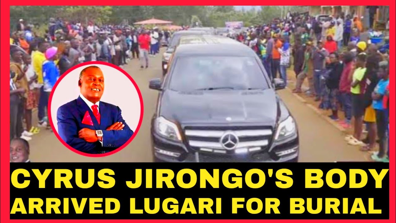 SHOCKING!!CYRUS JIRONGO ARRIVED IN LUGARI UNDER TIGHT SECURITY - YouTube