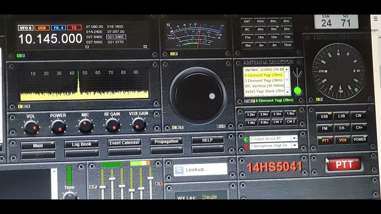 Virtual Radio on HamSphere 4.0 - YouTube