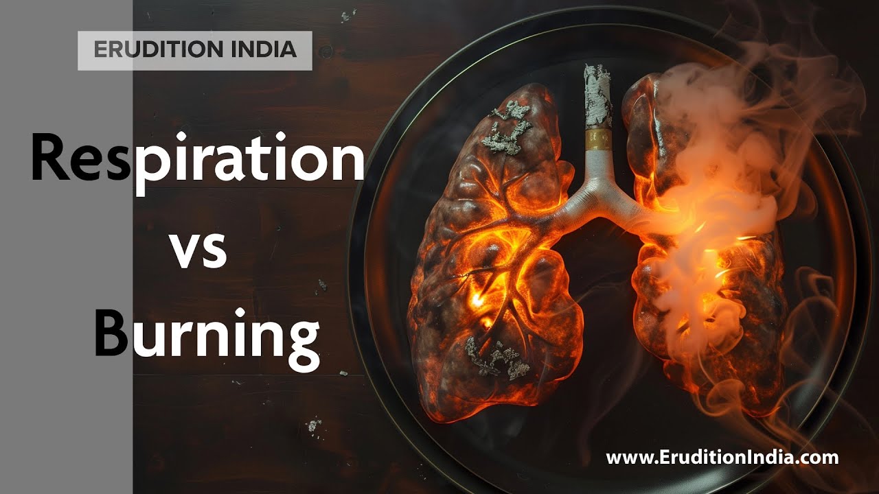 Burning vs Respiration - A practical visual explanation - YouTube