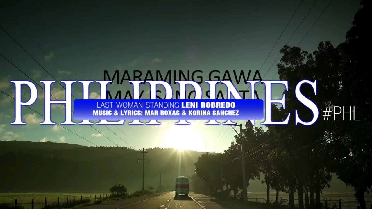 Leni Robredo Campaign Ad (Eurovision 2016 Postcard ver.) - YouTube
