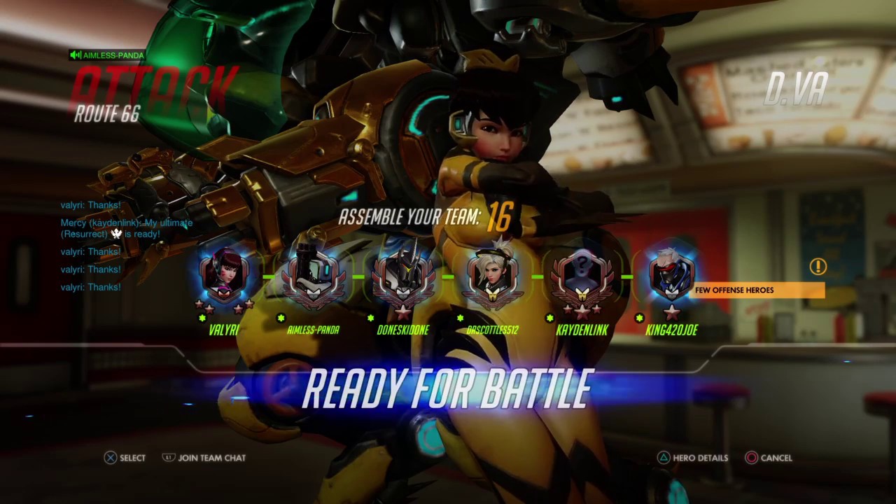 OVERWATCH Epic improvised rap at the beginning of comp match - YouTube