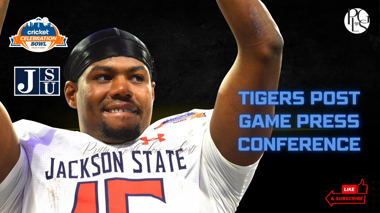‘Tired of the Talking!’ - Jackson State Post-Game Conference with Players & Coach | Celebration ...