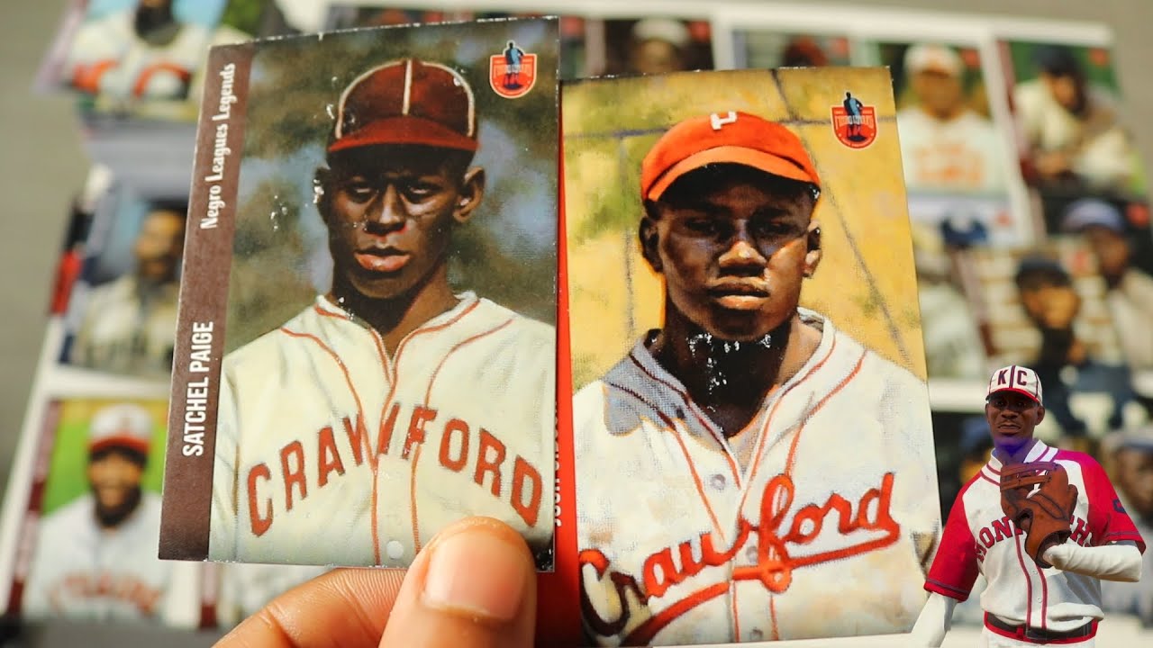 *Rare* Negro League Baseball Card Collection Unboxing - YouTube
