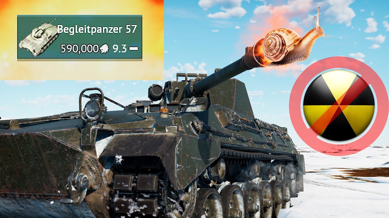War Thunder Begleitpanzer 57 EXPERIENCE №1 - YouTube