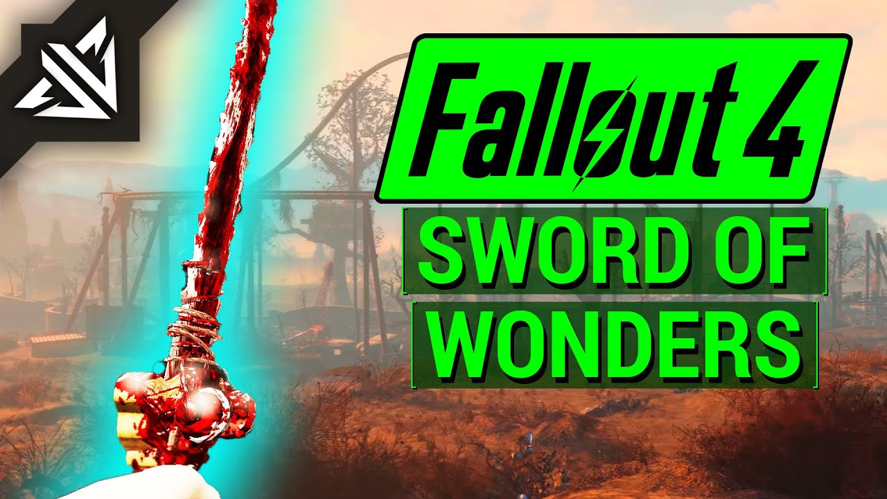 FALLOUT 4: How To Get SWORD OF WONDERS Unique MELEE WEAPON in Nuka ...