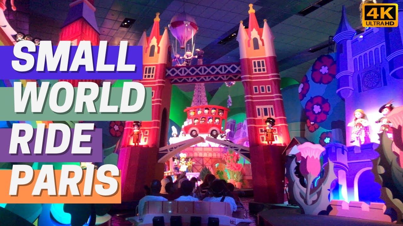 It's a Small World Disneyland Paris Ride (4K POV) - YouTube