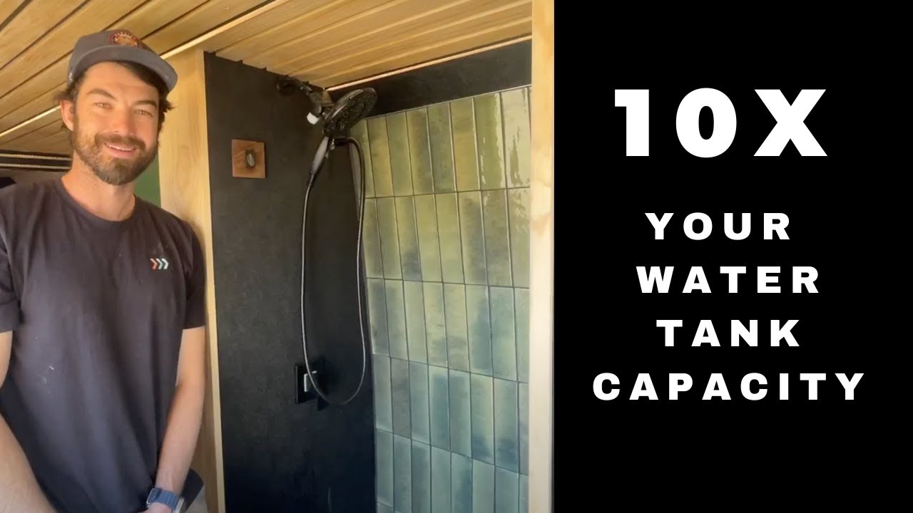 Off-Grid Recirculating Shower: 10 Minutes of Hot Water with Just 1 ...