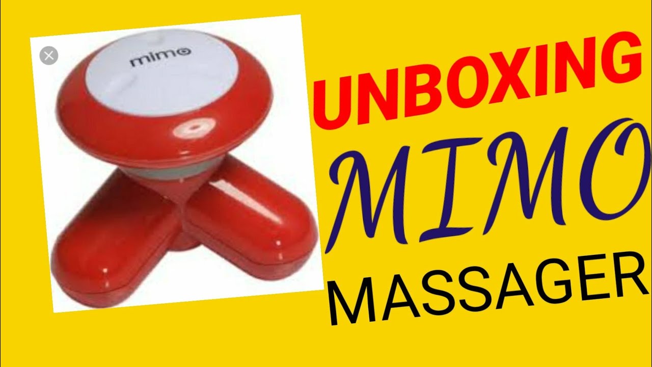 Unboxing Mimo Massager - YouTube