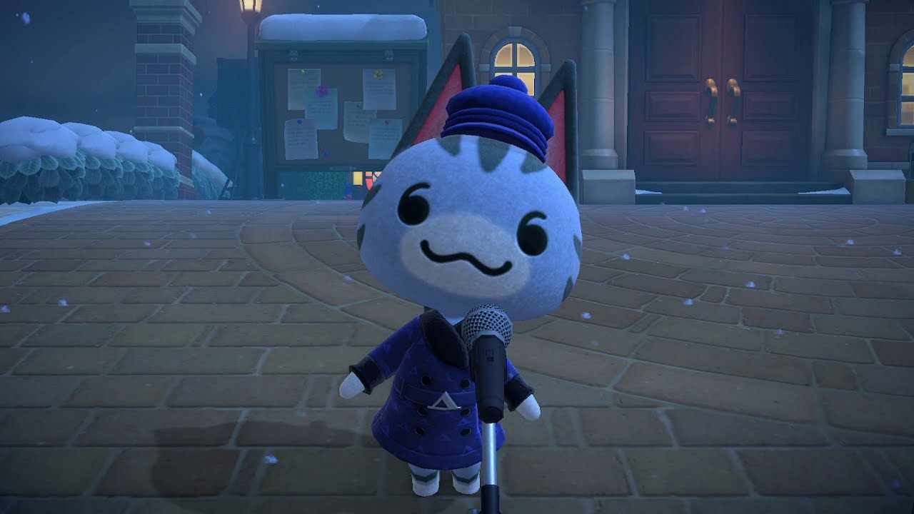 Animal Crossing: New Horizons - Lolly Singing K.K. Hop - YouTube