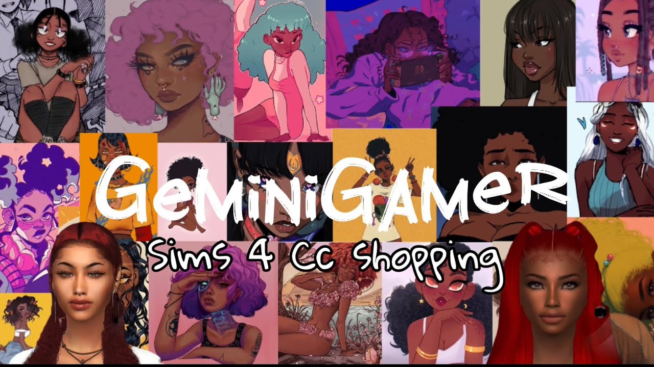 Sims 4 Female Clothes CC || With Links || Gemini Gamer 💕🦋 - YouTube