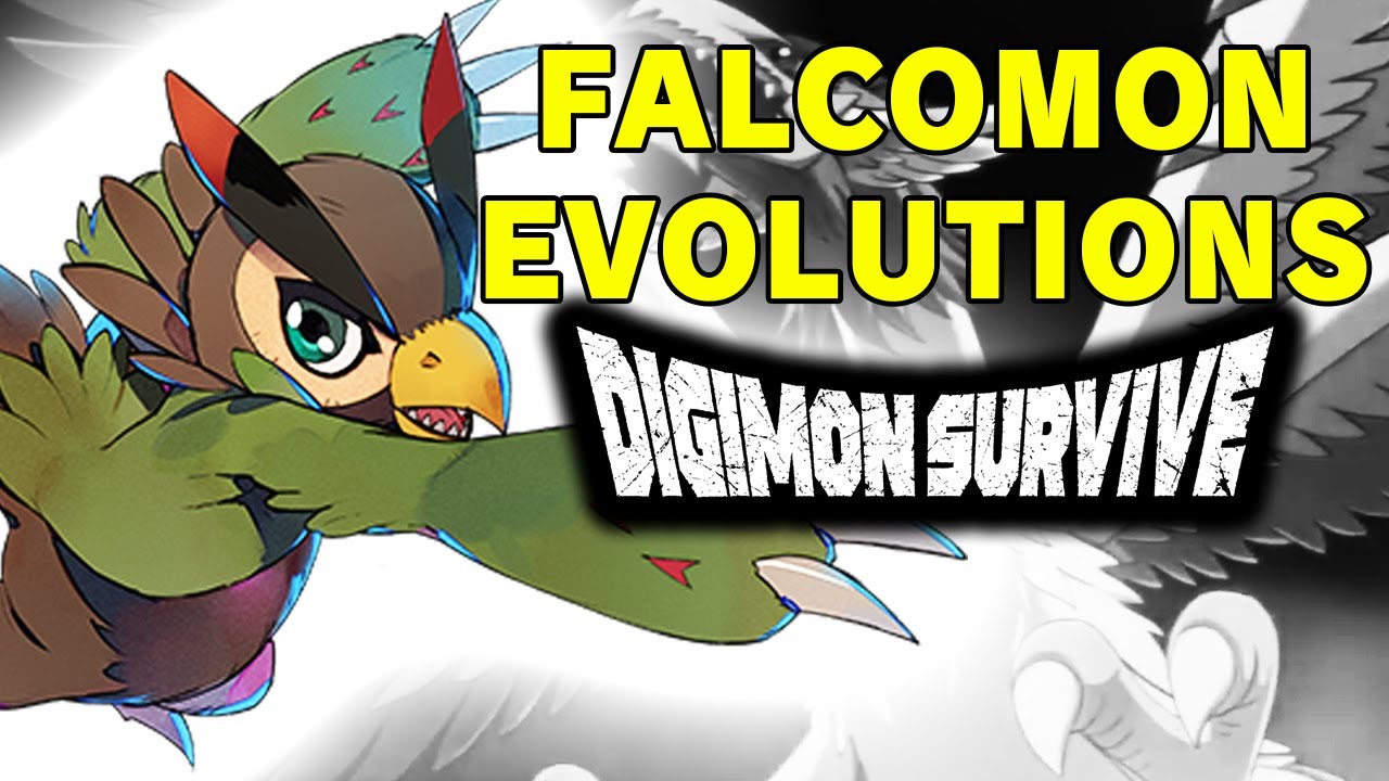 Digimon Survive - Falcomon Todas as Evoluções (SPOILERS) - YouTube