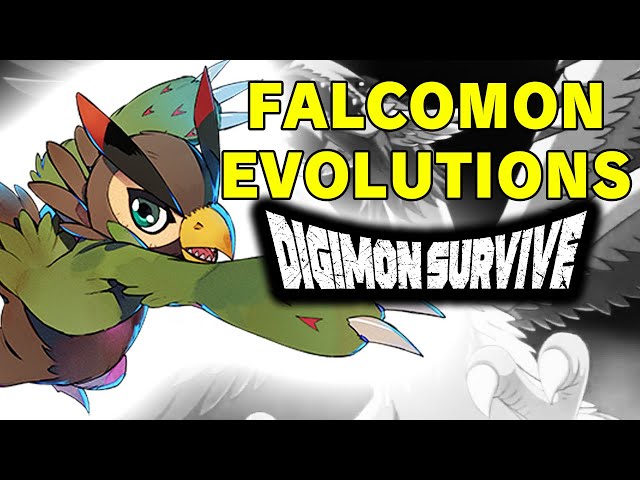 Linha De Evolucao Falcomon Quais São Seus 5 Digimons Criança/Rookie