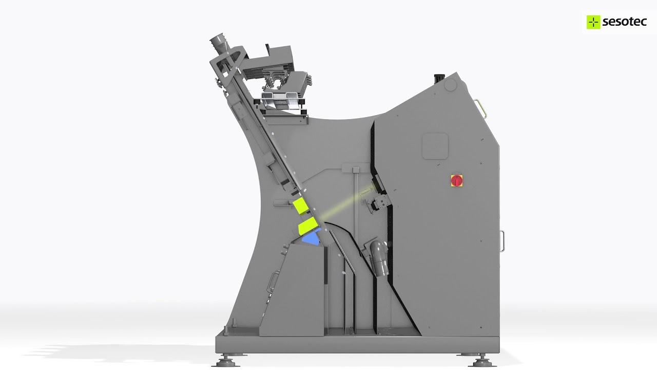Multi-Sensor Sorting System FLAKE PURIFIER+ for Plastics Recycling ...
