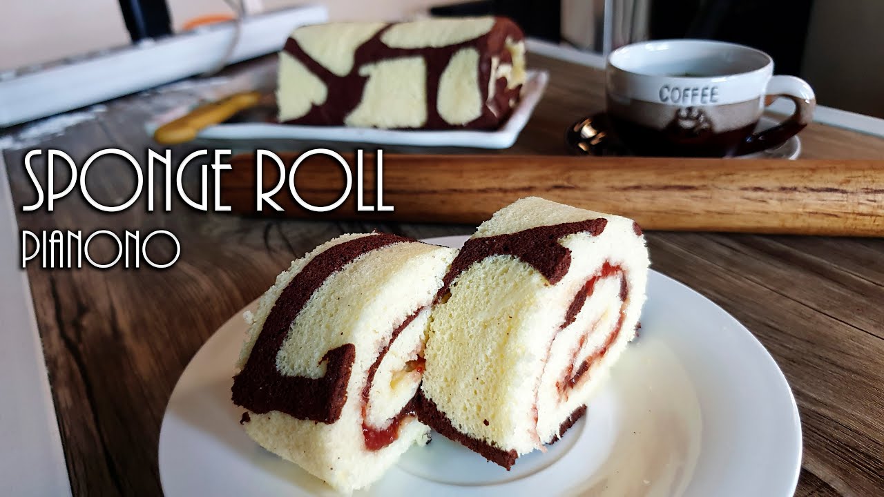 Sponge Roll/Swiss Roll/Pianono - YouTube