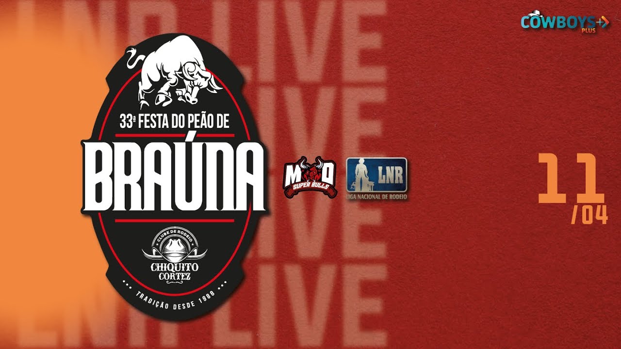 33ª Festa do Peão de Braúna - SP 11/04 - YouTube