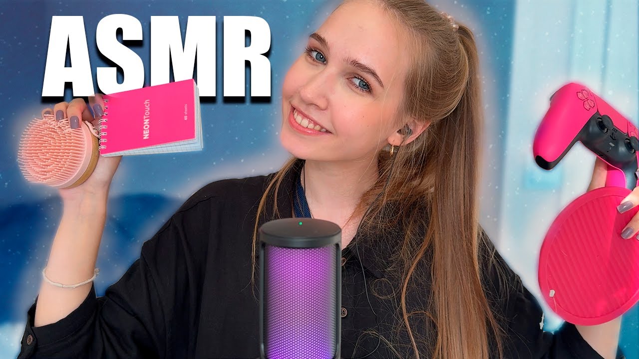 ASMR Deep relaxation (tap, mouth sounds, tingle) - YouTube