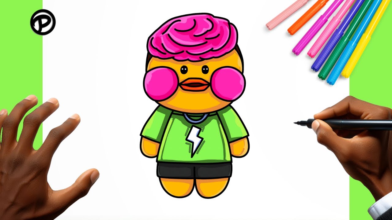 COMO DESENHAR PAPER DUCK DO VOID CAUAN - YouTube