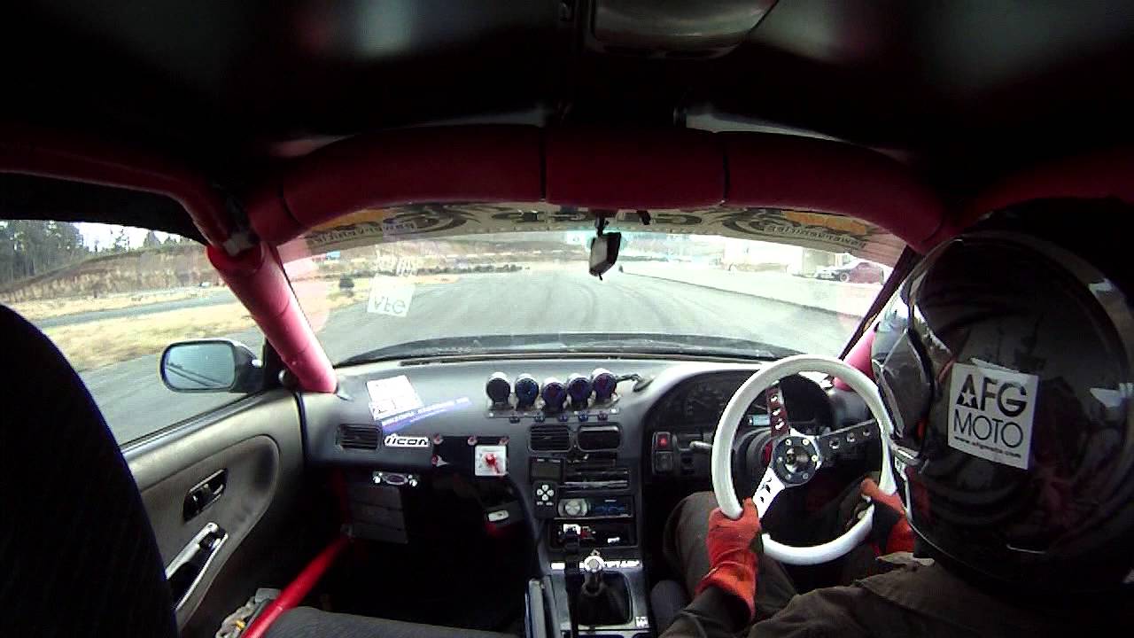 Go Pro Motorland SP RB26DET FIRST Sil80 Drift Test D1-E GT3540r - YouTube