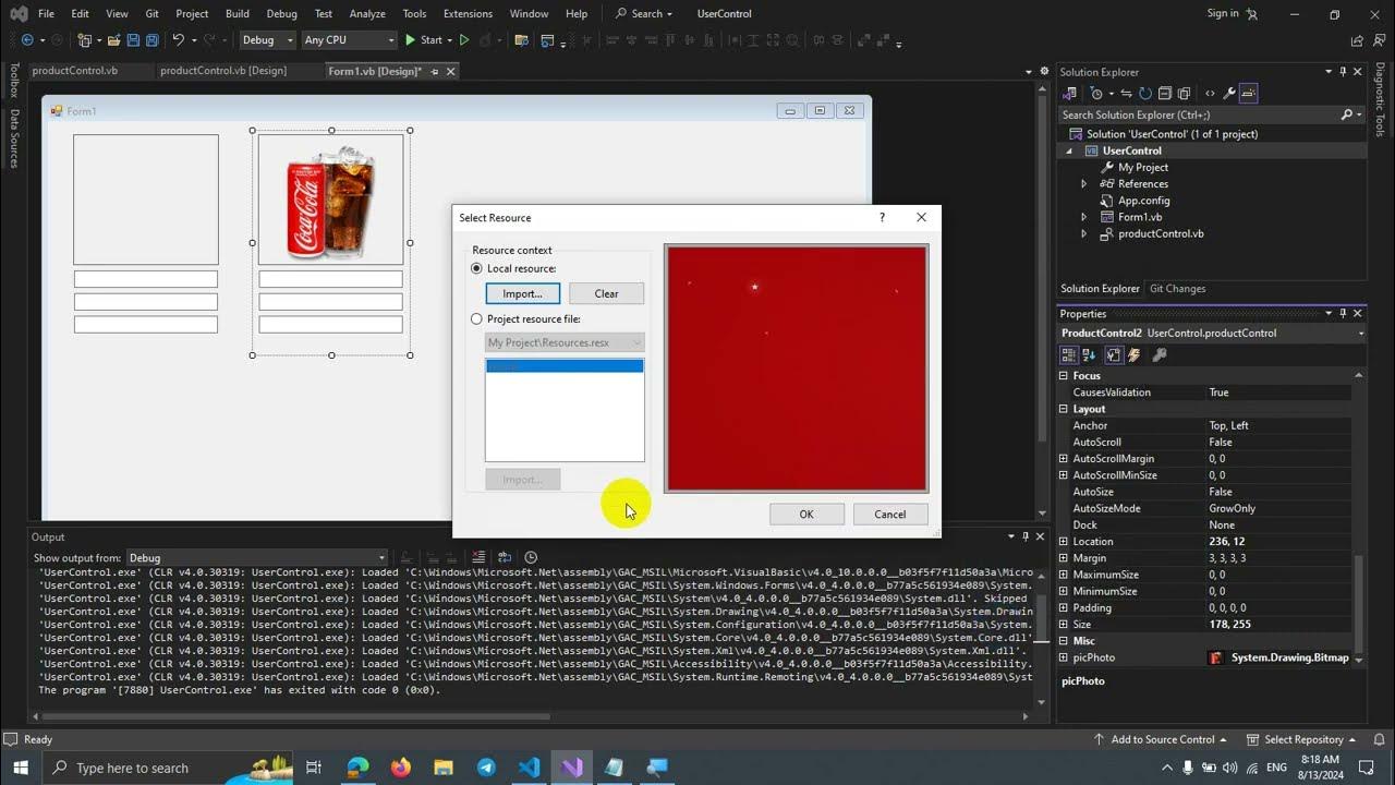 VB Net User controls #Form Application path7 | Thiareuth - YouTube