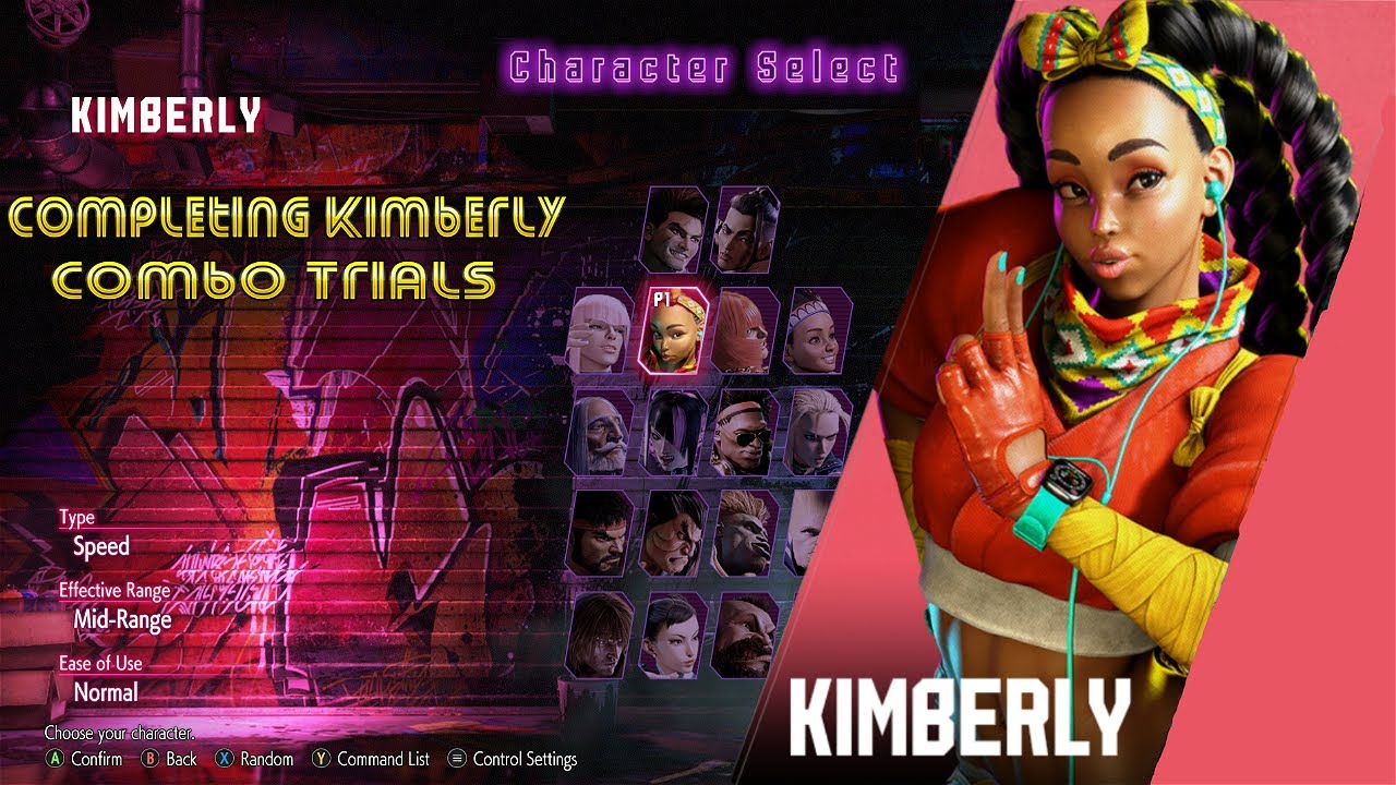 haha slide go brrr - Character combo trials EP. 4 | Kimberly | Street ...