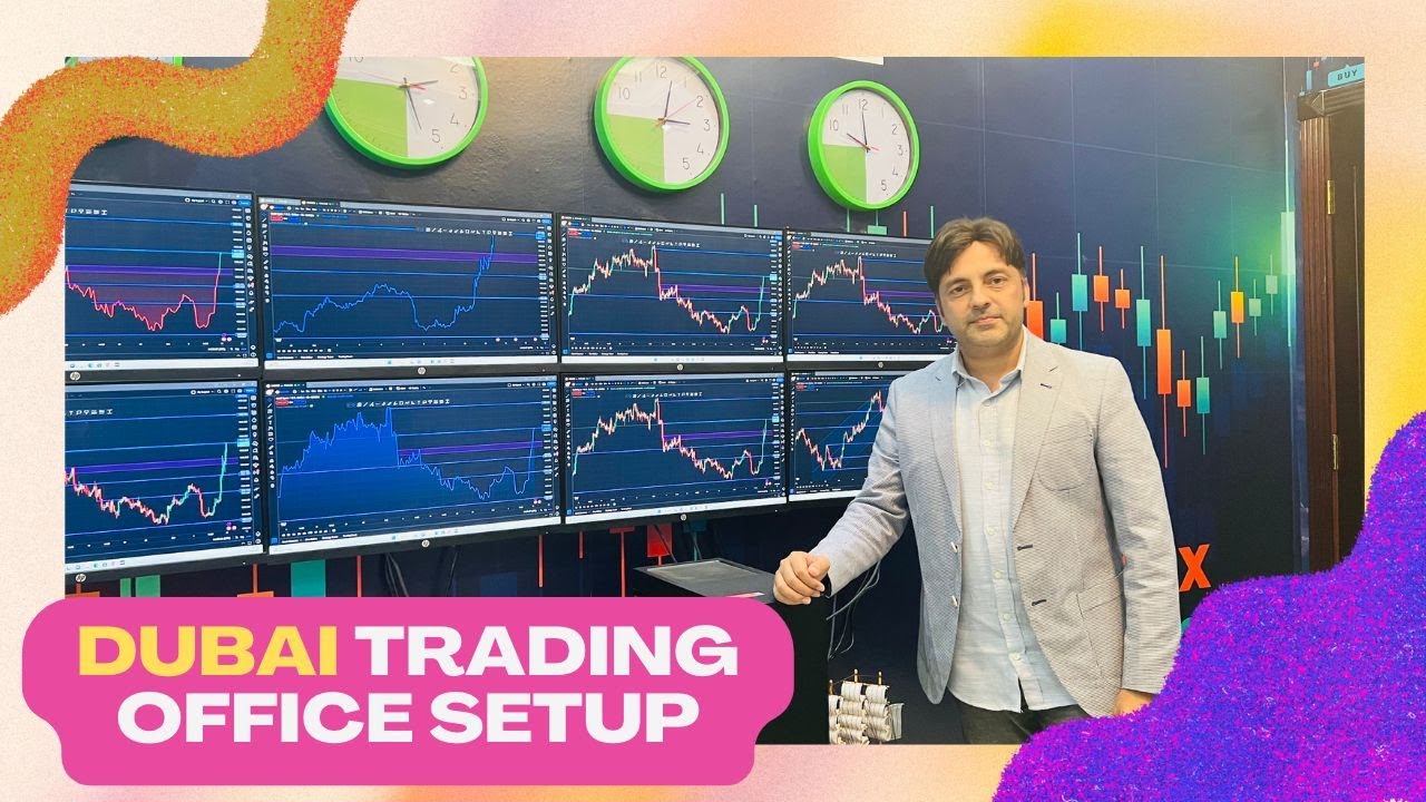 My Office Trading Setup Tour in Dubai - YouTube
