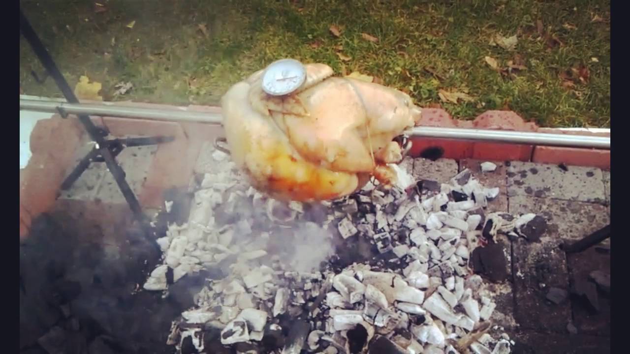 Cooking With The SpitJack CB25 - YouTube
