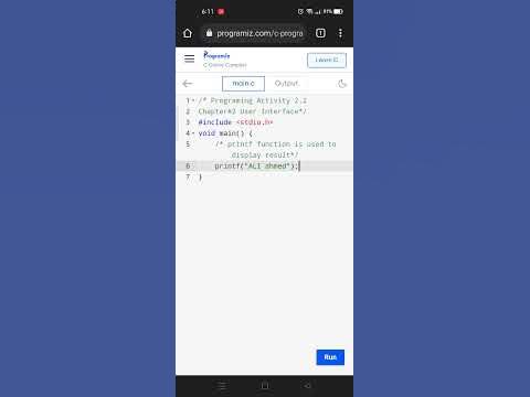 Chapter#2 Programming Activity 2.2 (Solution) Class 10 Computer Science - YouTube